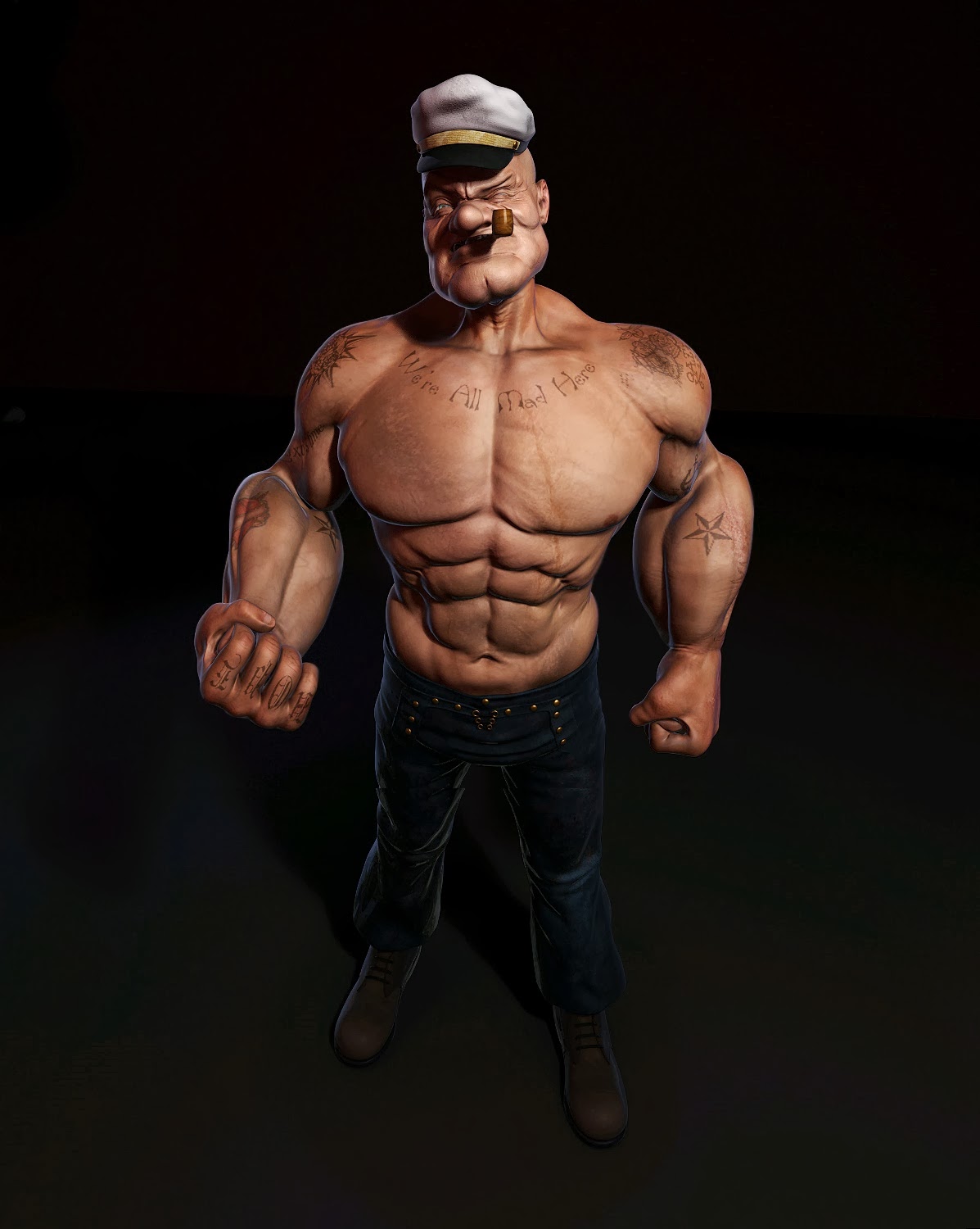 Leessang life: 3D work - popeye
