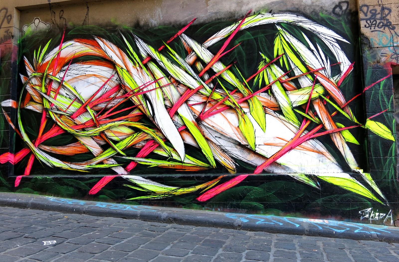 Shida New Murals In Melbourne, Australia | StreetArtNews | StreetArtNews