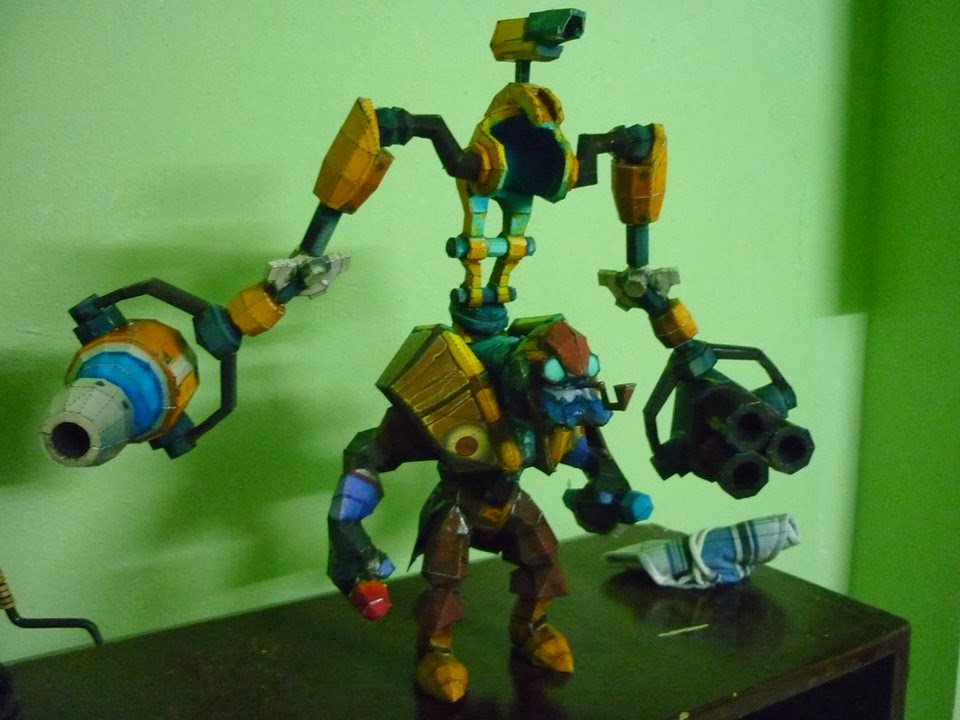 [ Dota 2 ] - Tinker - Dota 2 Papercraft