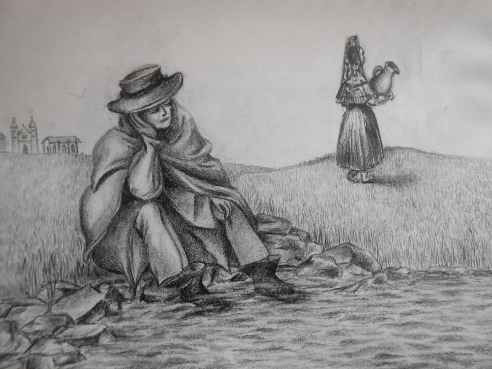 Curso de Ilustración 1 San Carlos 2013: Bocetos - Brenda Castrejón