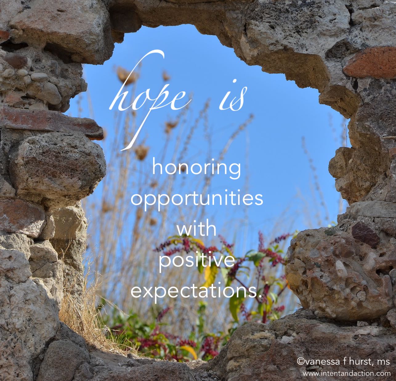 Sparks in Wisdom's Fire: Hope: An Act of Compassion