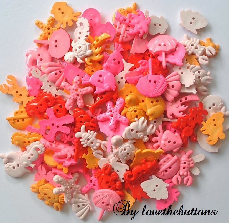 .LoveTheButtons.: LOVETHEBUTTONS : SEA BUTTONS SERIES!!!