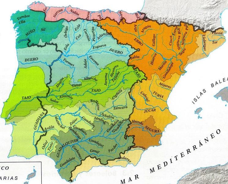 La Pesca de Cándido: CUENCA HIDROGRAFICA DEL RIO SEGURA I