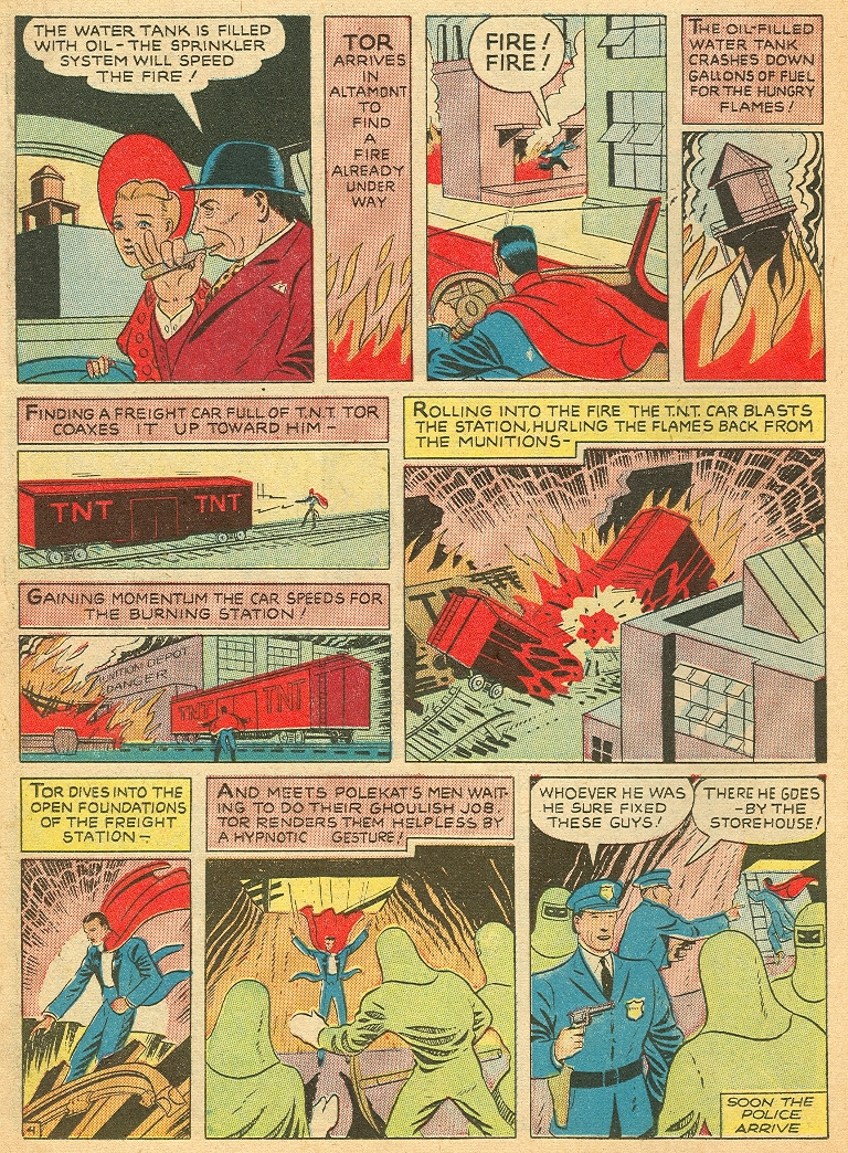 Mystery Men of the Golden Age: Tor the Magic Master