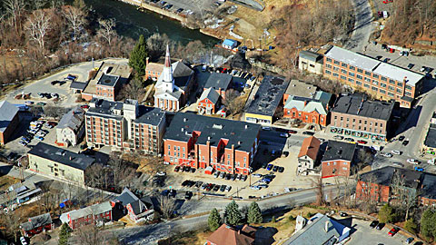 Springfield Vermont News: Vermont from one thousand feet