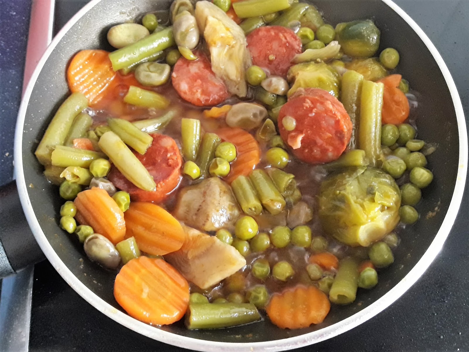 La vida práctica de Lola Bralo: MENESTRA A LA RIOJANA