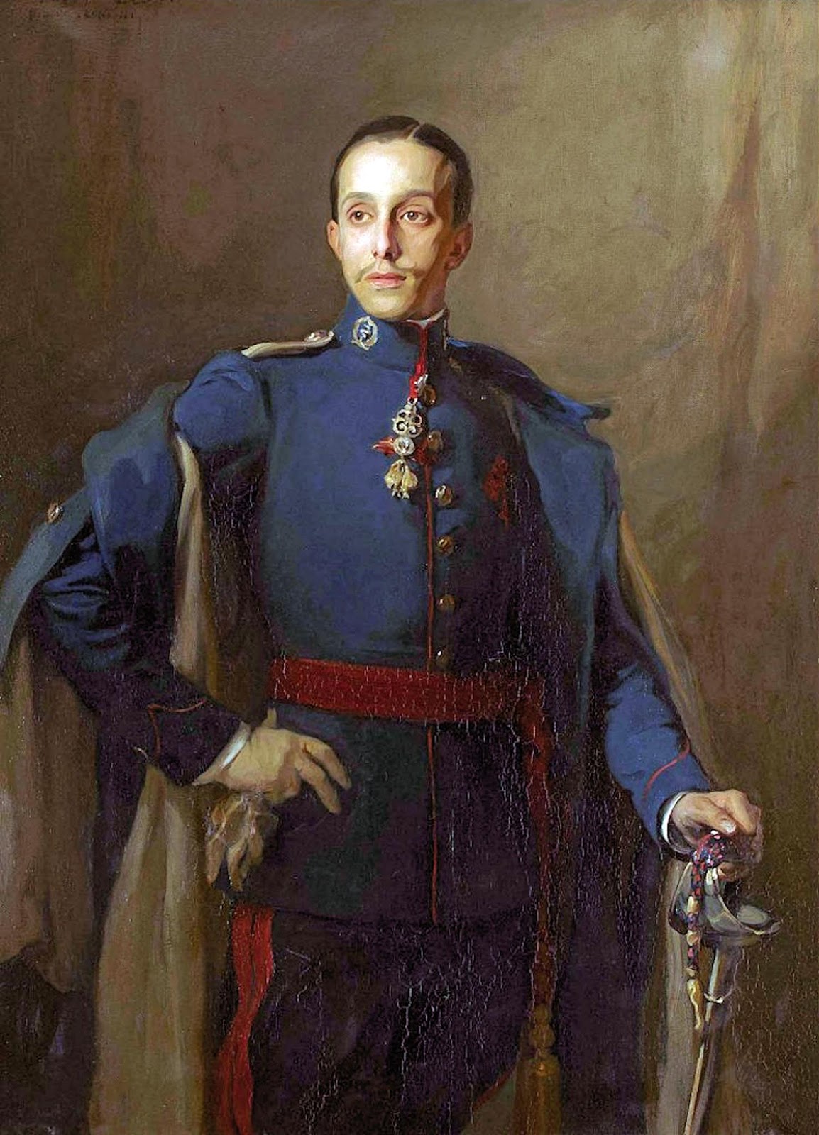 ALFONSO XIII RETRATADO