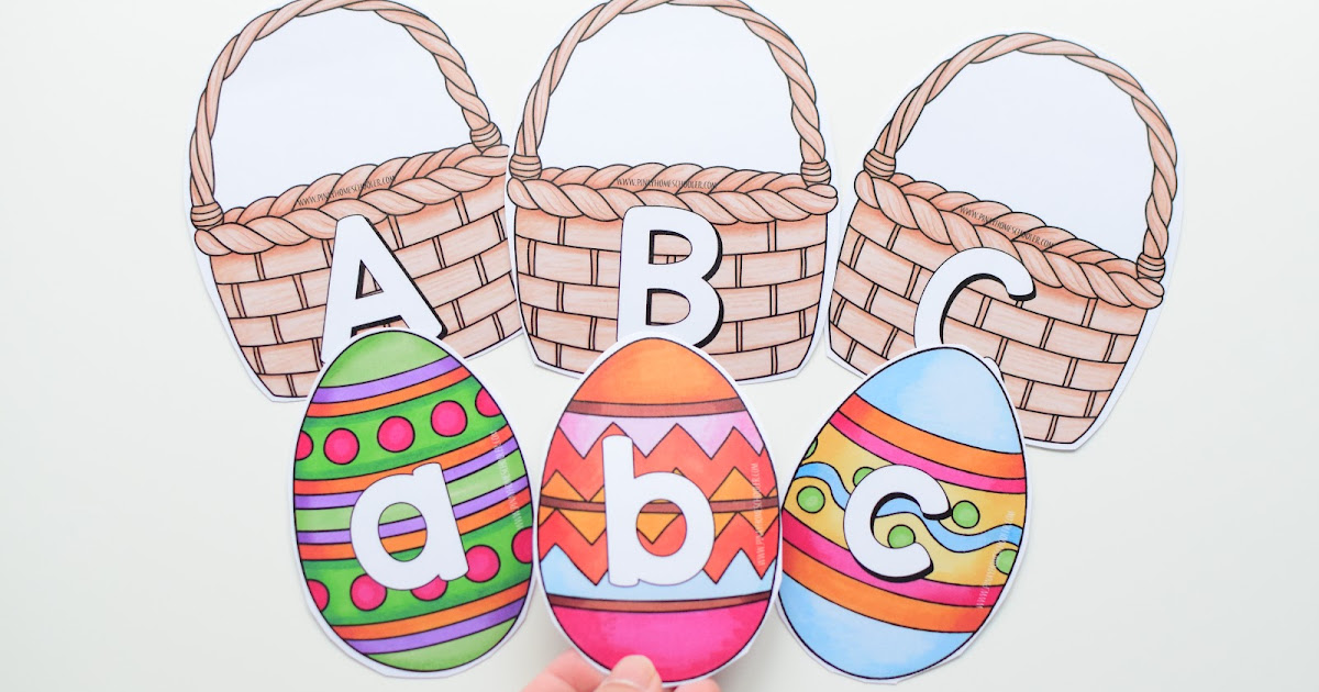 Easter Eggs Letter and Number Cards | The Pinay Homeschooler