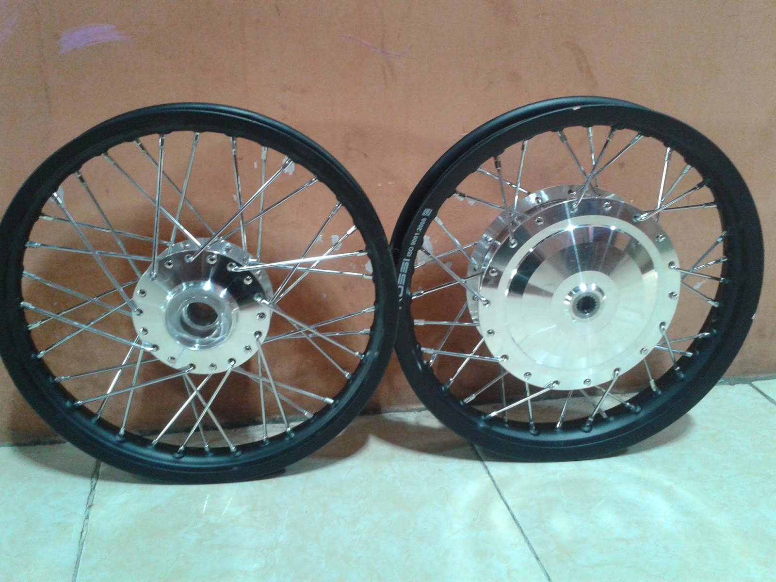 Velg Rossi Black ring 14 buat vario | Velg Motor Murah