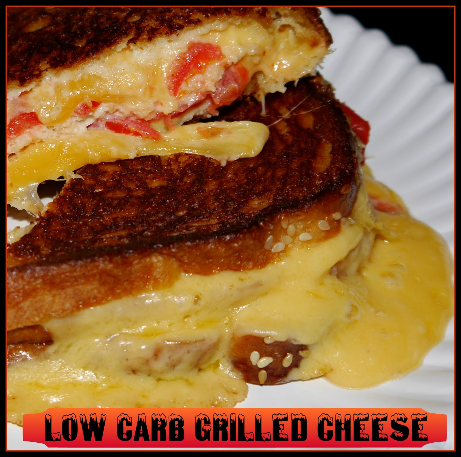 LOW CARBOHYDRATE LIVING: Ultimate Low CARB Grilled Cheese LOW CARBOHYDRATE LIVING: Ultimate Low CARB Grilled Cheese