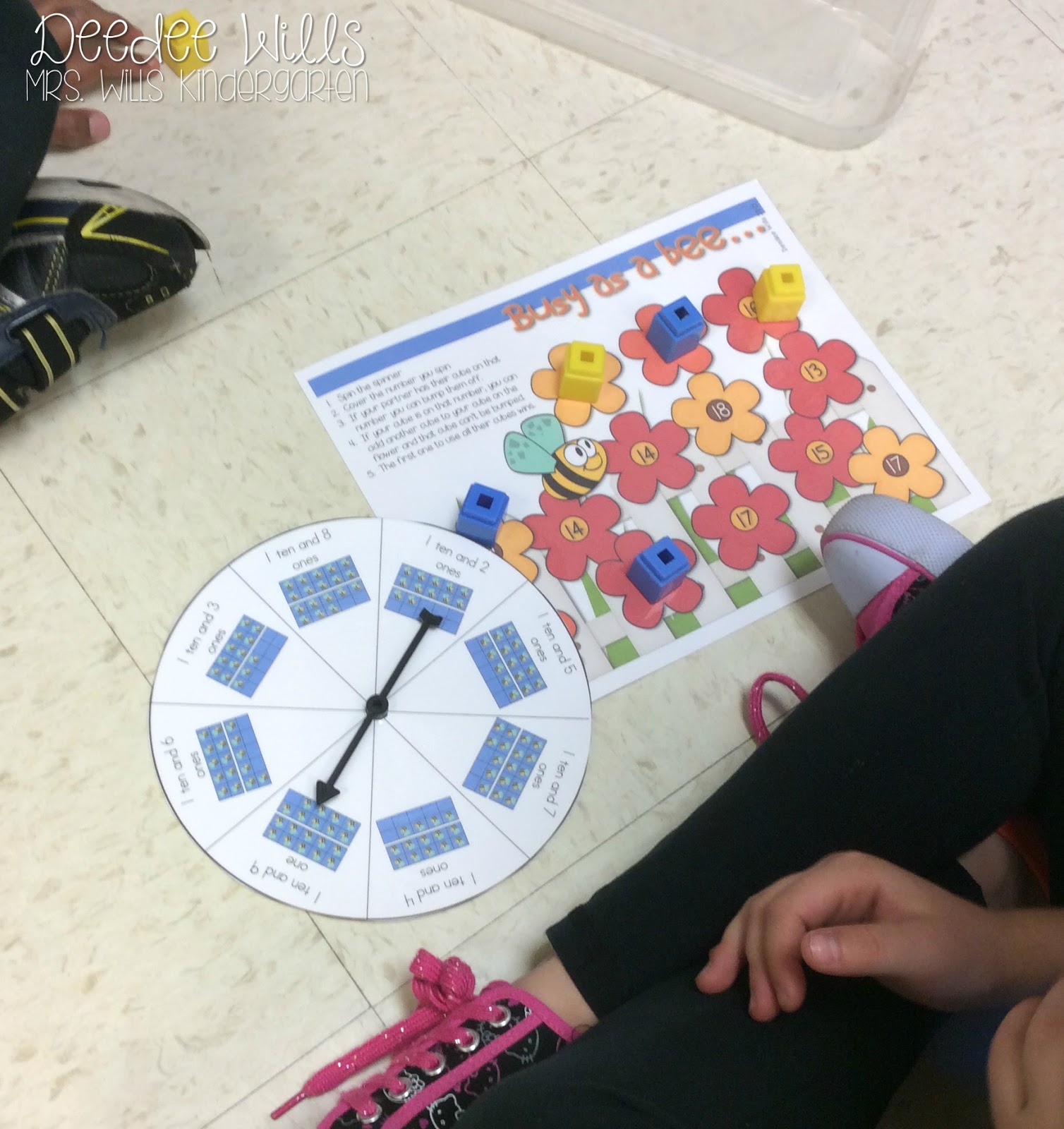 Kindergarten Math Center Ideas & a FREE File!