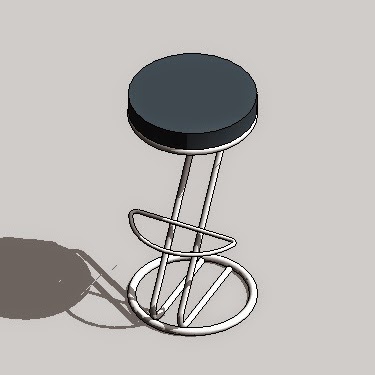 Asientos de Bar y Taburetes (RFA) | ArquiHoy-Revit