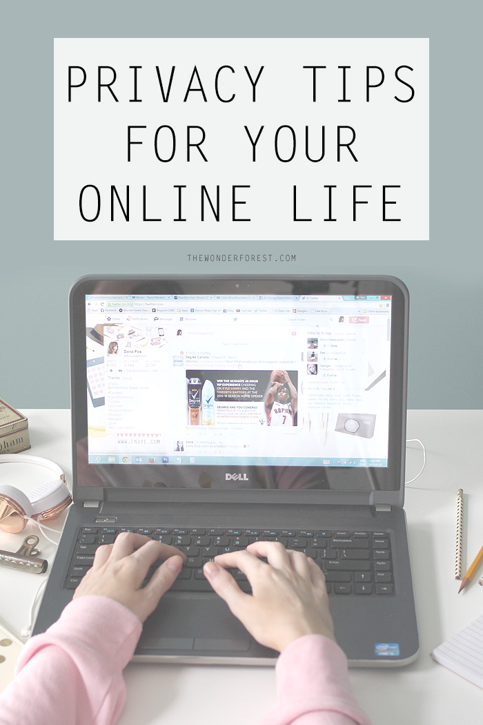Tech Tuesday: Privacy Tips For Your Online Life | - Wonder Forest ...