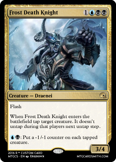 Master of World of Warcraft : all the WoW specializations as Magic Cards.