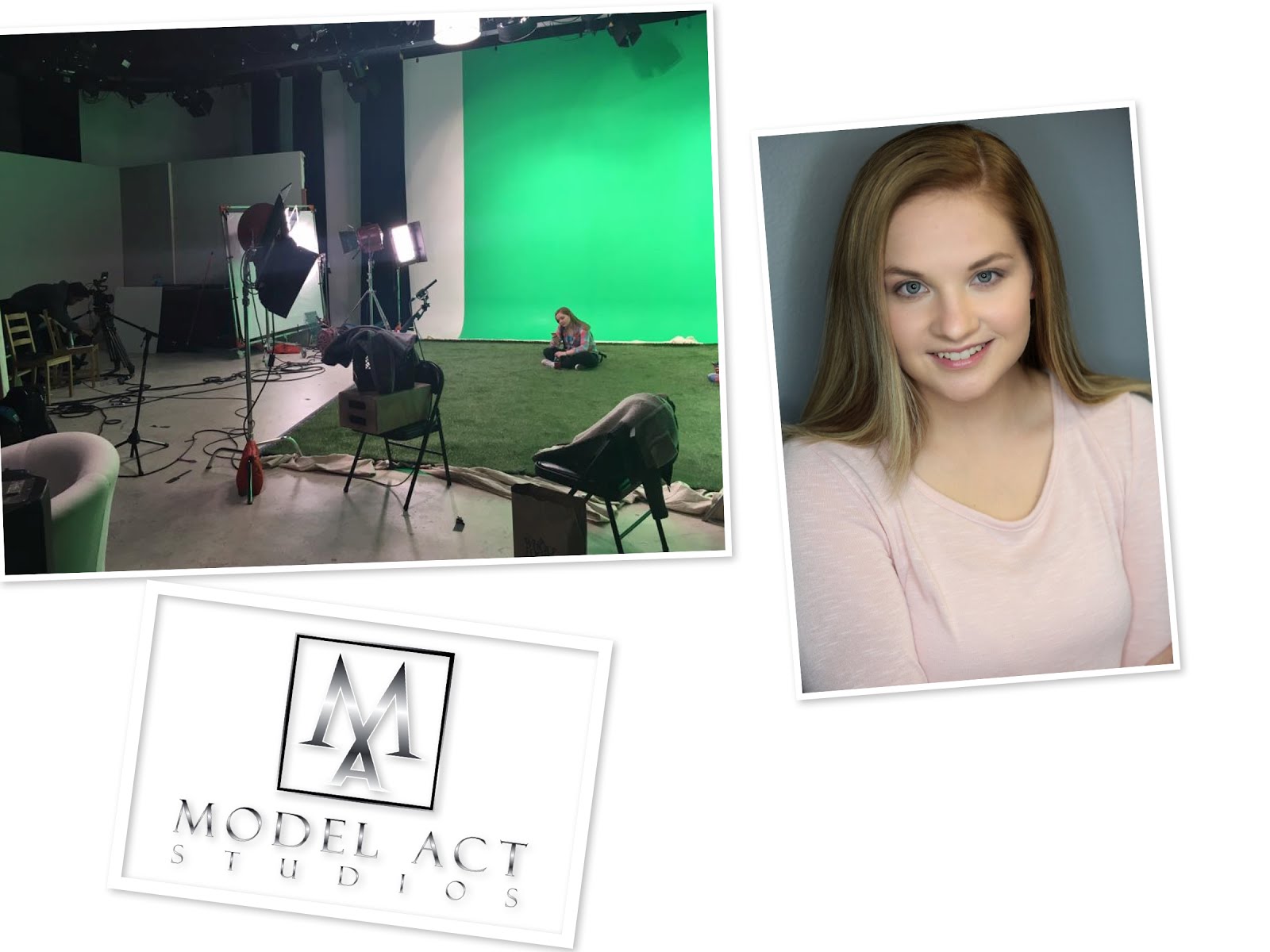 Model Act Studios- About US: Model Act Studios Talent Megan On Film Shoot!!