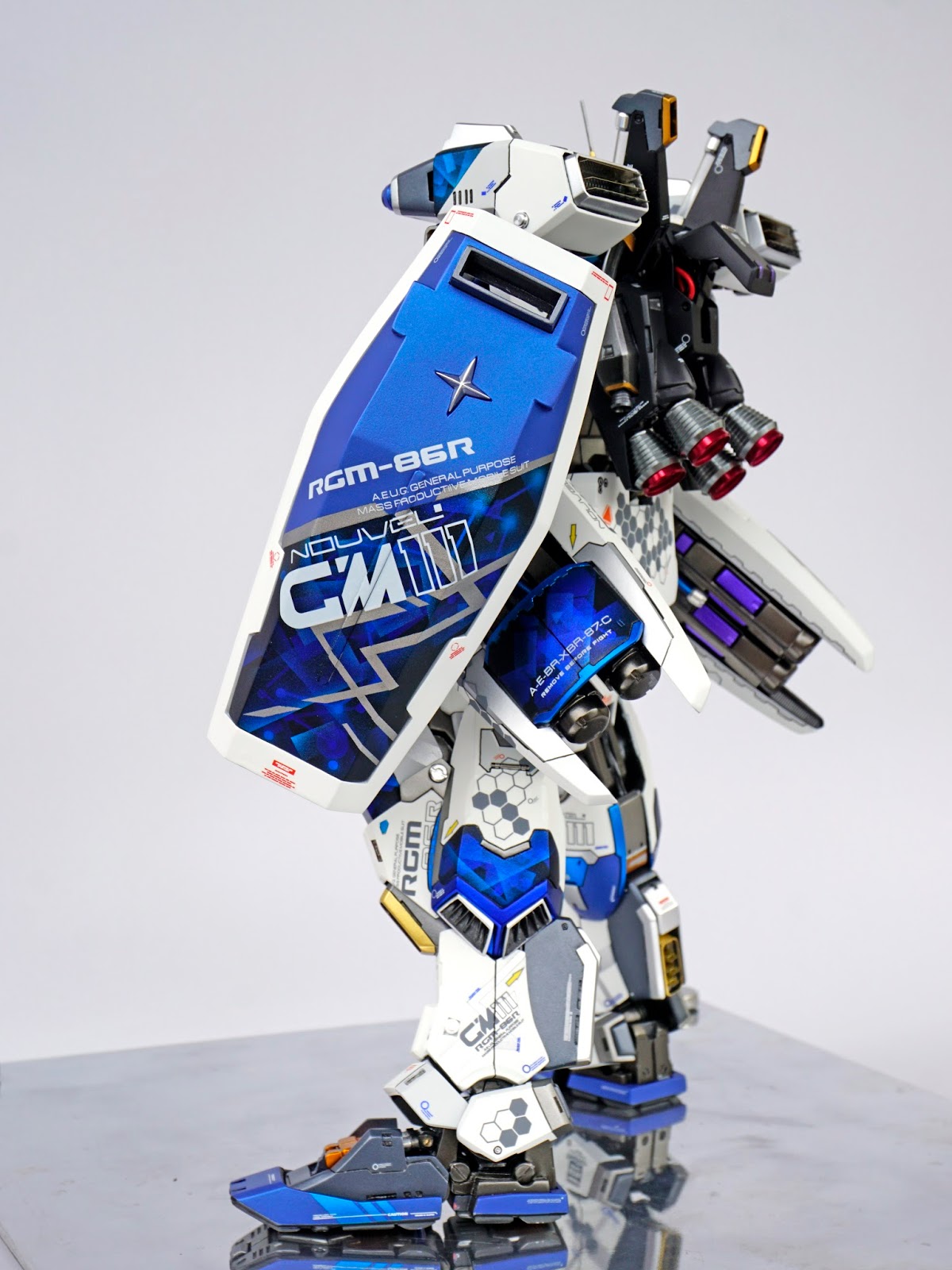 Custom Build: G-system 1/72 GM Nouvel Commander Type Custom