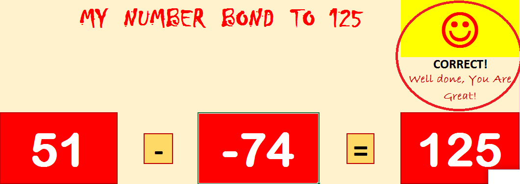 Number Bond App
