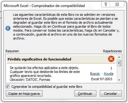 témporaExcel: Guardar archivos en Excel