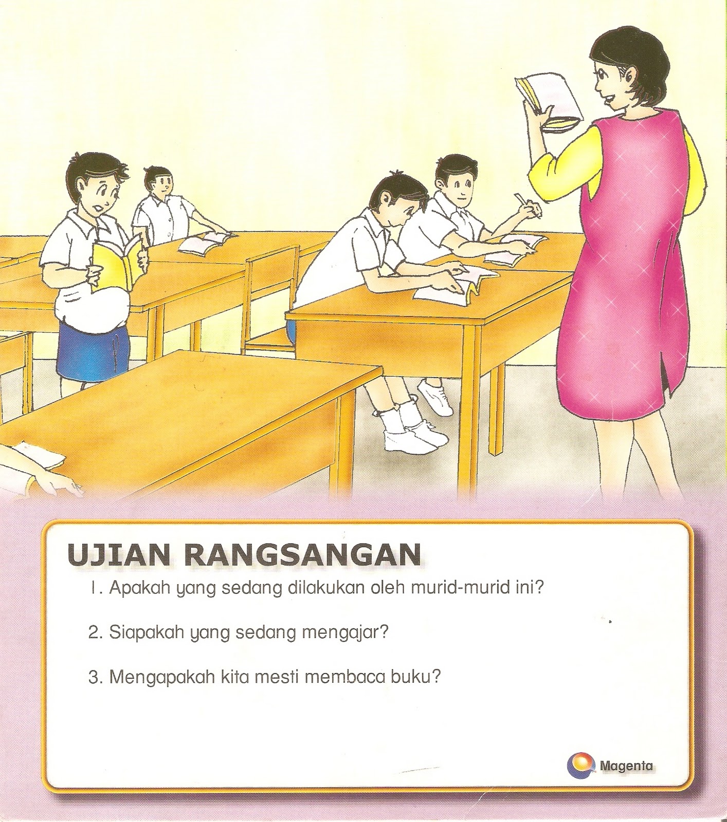 SUDUT BAHASA MALAYSIA TAHUN 2: Ujian rangsangan 9