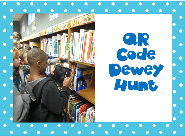 The Book Bug: QR Code Dewey Hunt