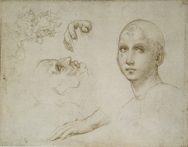 Spencer Alley: Drawings by Raphael, 16th century