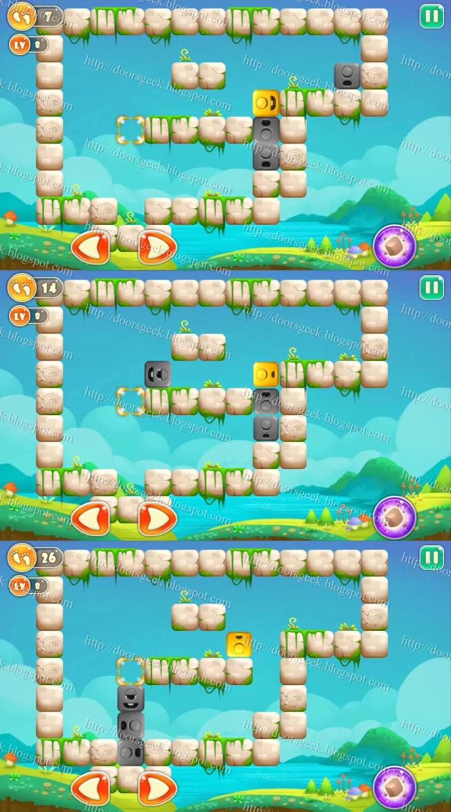 Block Mania [World 1] Level 8 ~ Doors Geek