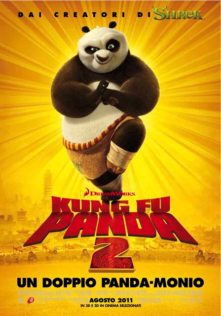 Kung Fu Panda 2 (trailer italiano ufficiale) un doppio Panda-monio ...