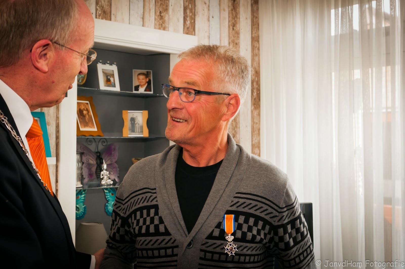 Jan van der Ham Fotografie: Koninklijke onderscheiding voor Jan Viveen
