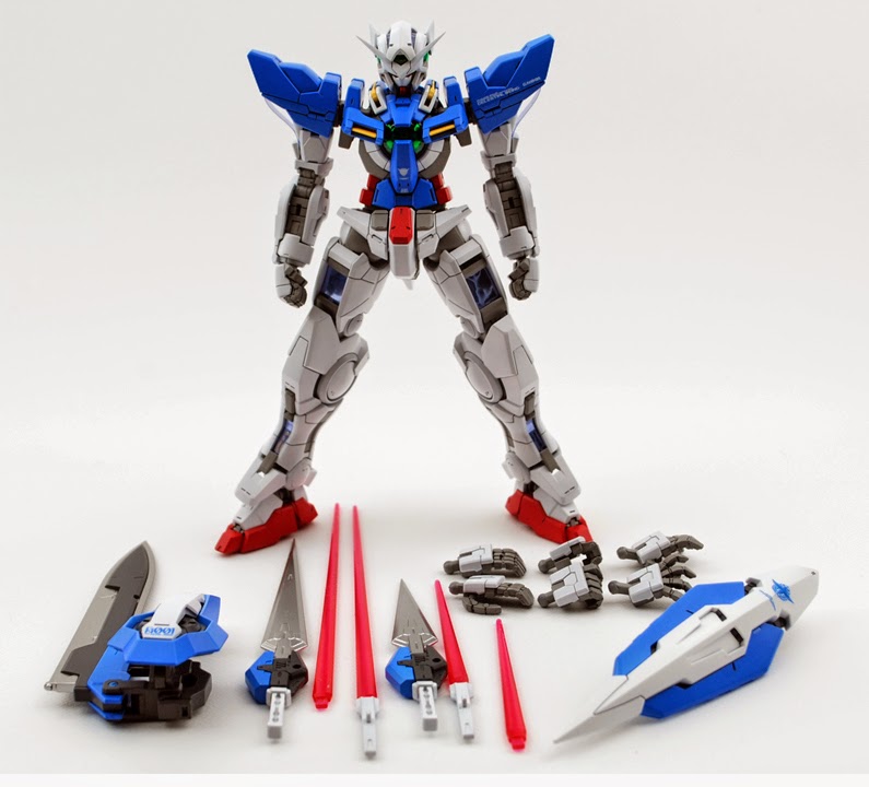 GUNDAM GUY: RG 1/144 Gundam Exia - Painted Build