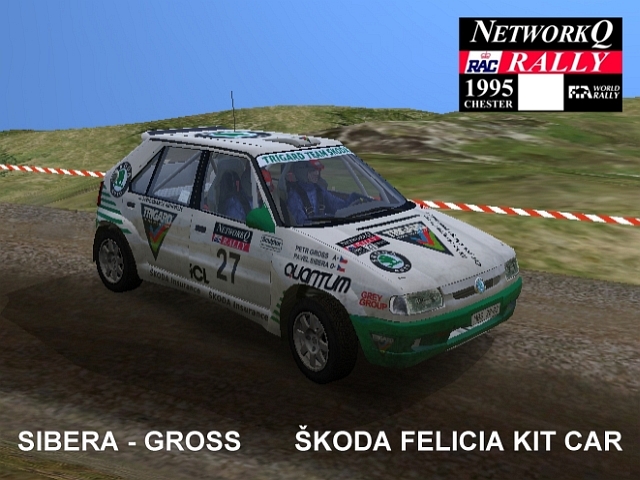 Zmodrally 3D: Škoda Felicia Kit Car Trigard Team