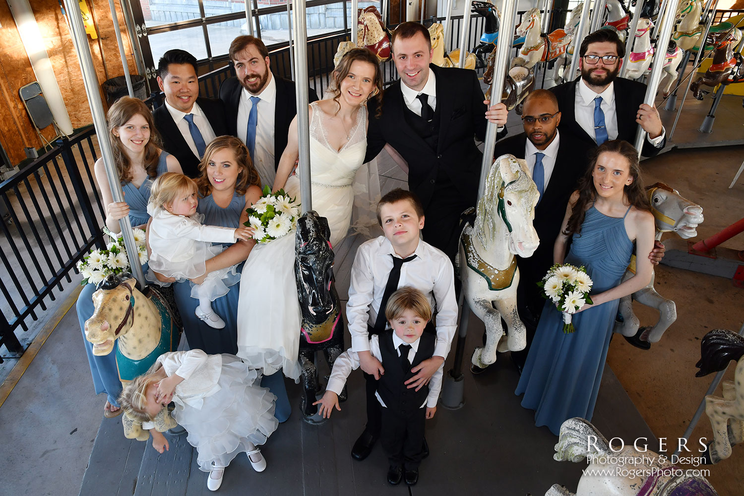 Deanna and Shawn At The Rotunda at Easton's Beach
