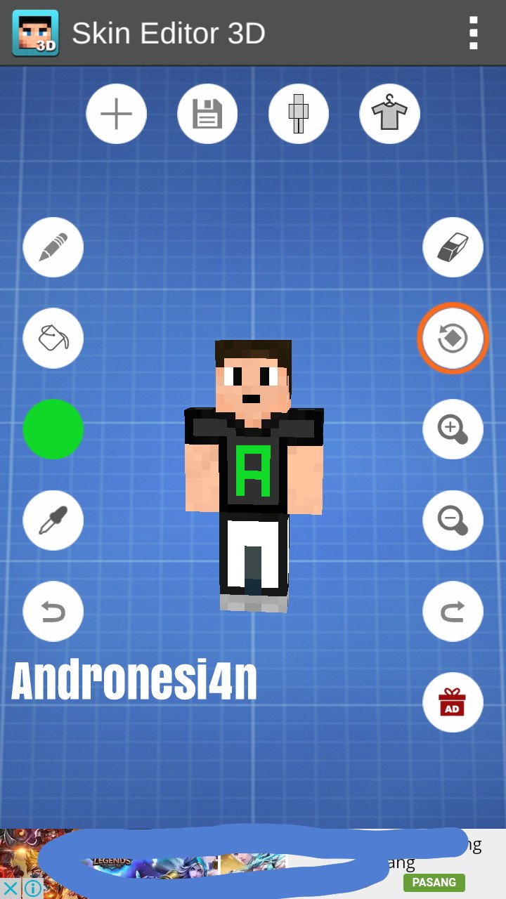 Cara Membuat Skin Minecraft Pe Di Android - Andronesi4n