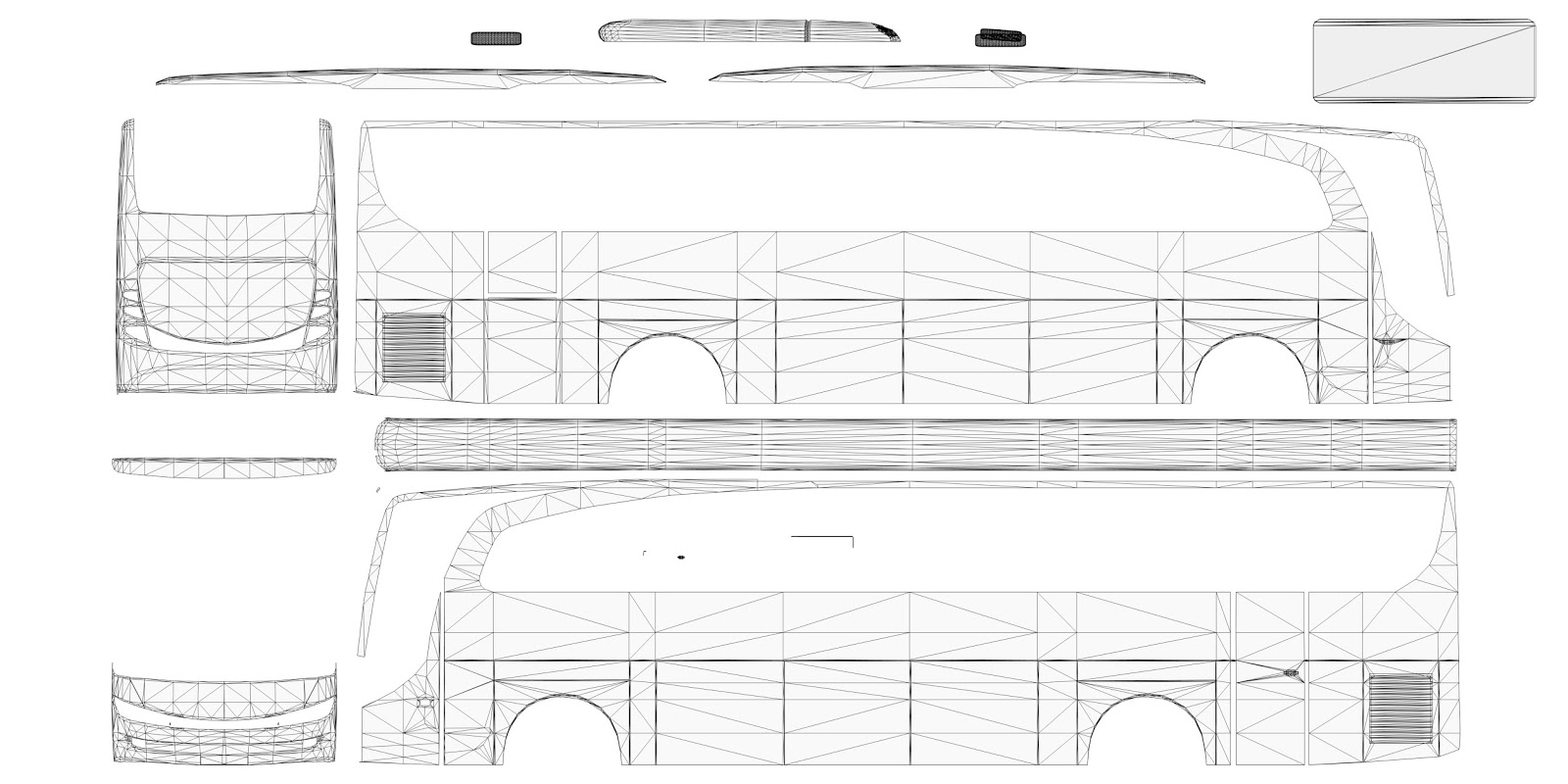Bluprint bus indonesia | Mod ets2 indonesia