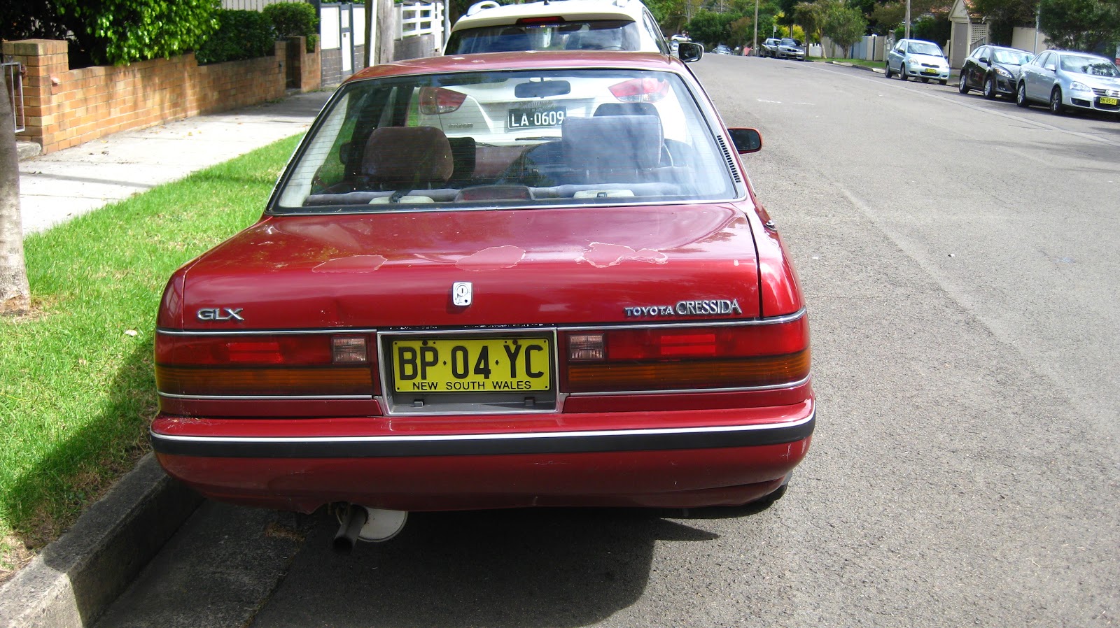 Aussie Old Parked Cars: 1989 Toyota Cressida GLX