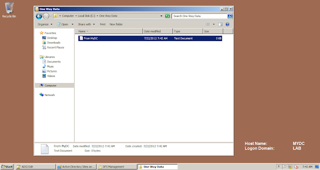 AD Shot Gyan: Configuring One Way Replication in DFSR on RODC
