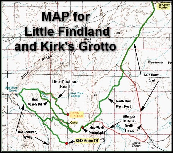 Ken's Photo Gallery: Kirk's Grotto at Gold Butte National Monument