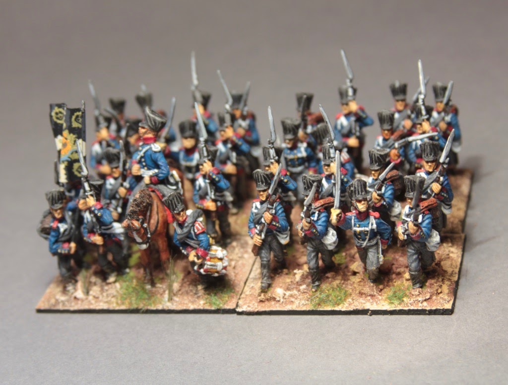 Sir Able Brush: 28mm Prussian Napoleonic Line Infantry - Elite or Calpe?