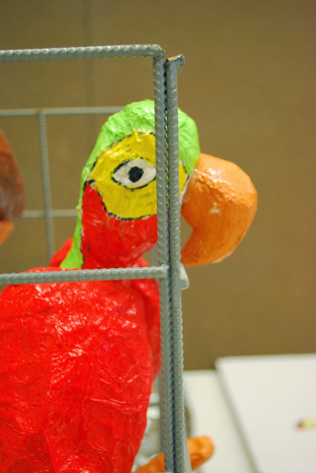 Plastische Opvoeding OLV Ter Duinen Campus Heist: 2 Bdvv Papegaai in ...