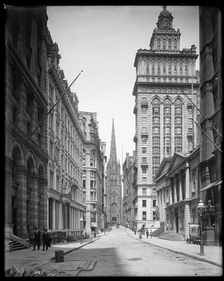New York - History - Geschichte: Demolition of the Gillender Dome