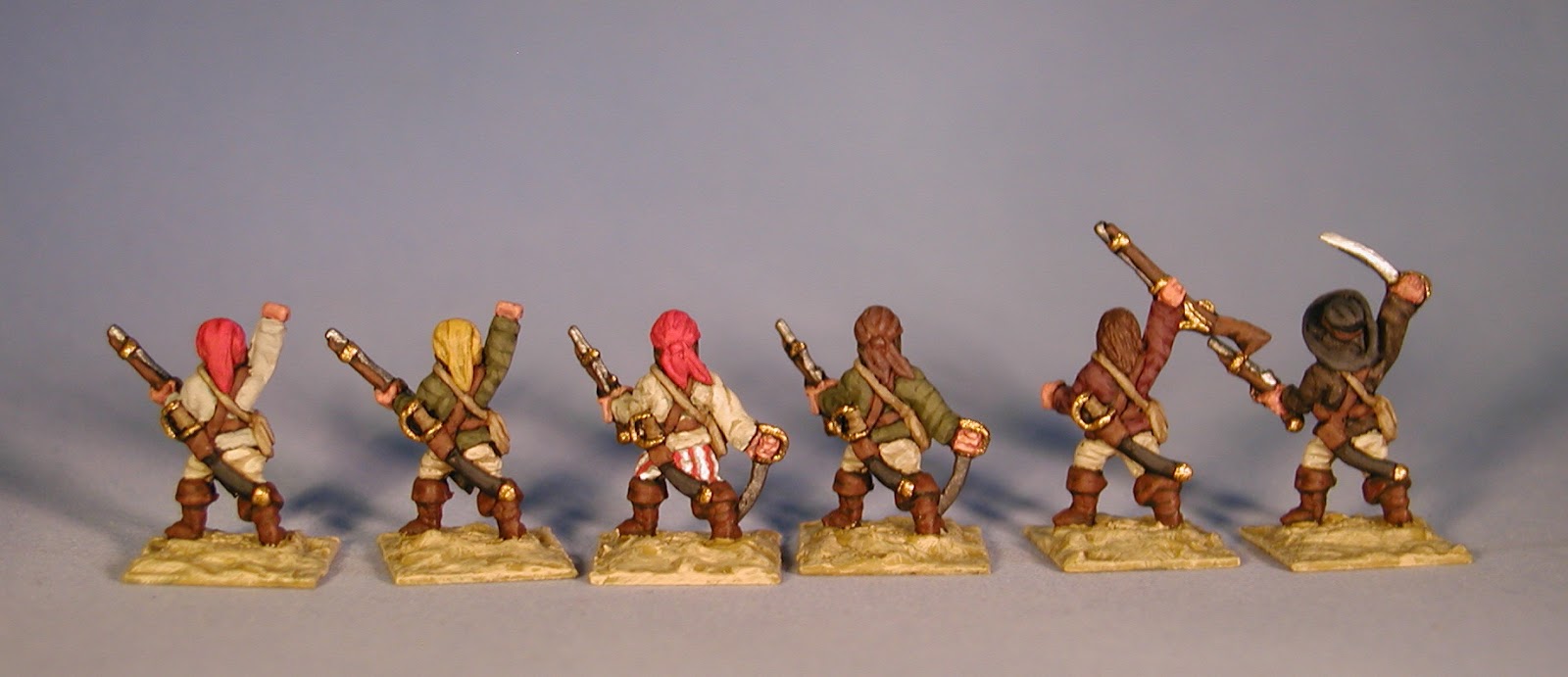 One of My Men Became Restless: 15mm Grumpy Miniatures Pirates