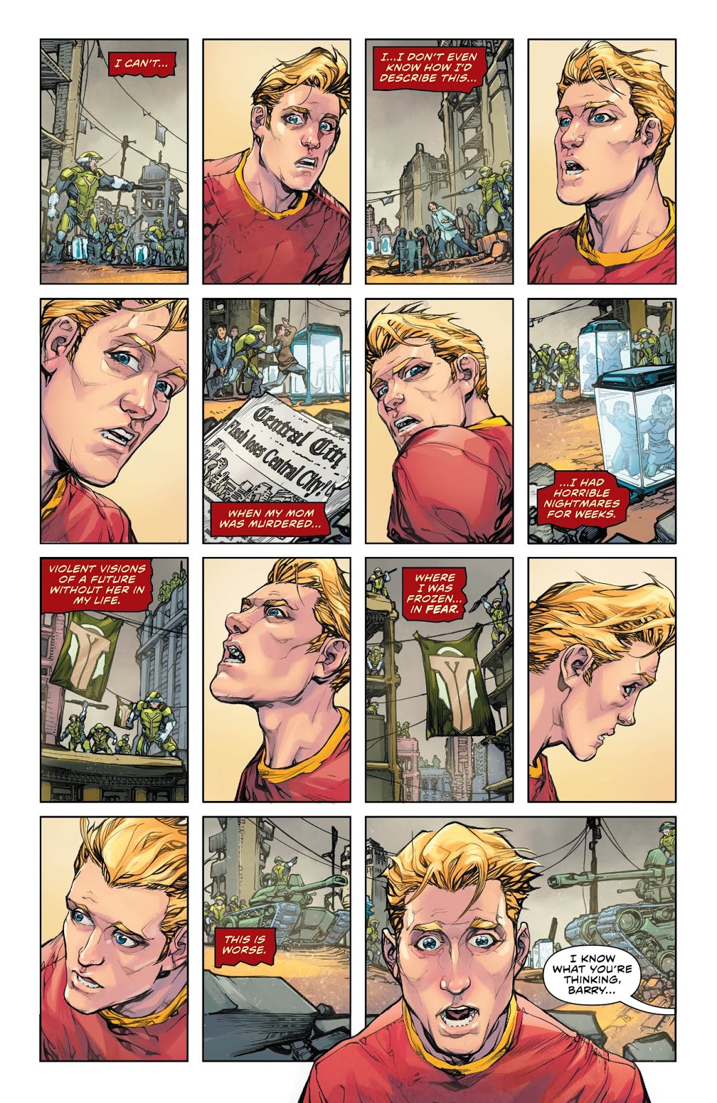 Weird Science DC Comics: PREVIEW: The Flash #71