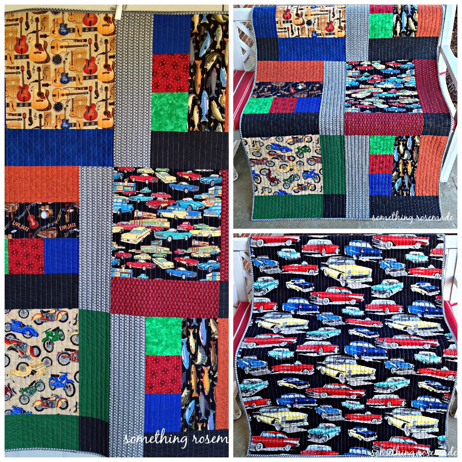 something rosemade: The Kiwi and Mango Tango Bundle Buster Quilt