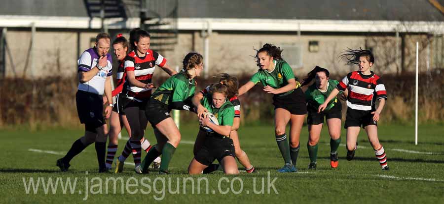 James Gunn Photography: Caithness RFC U18 girls vs Stirling County