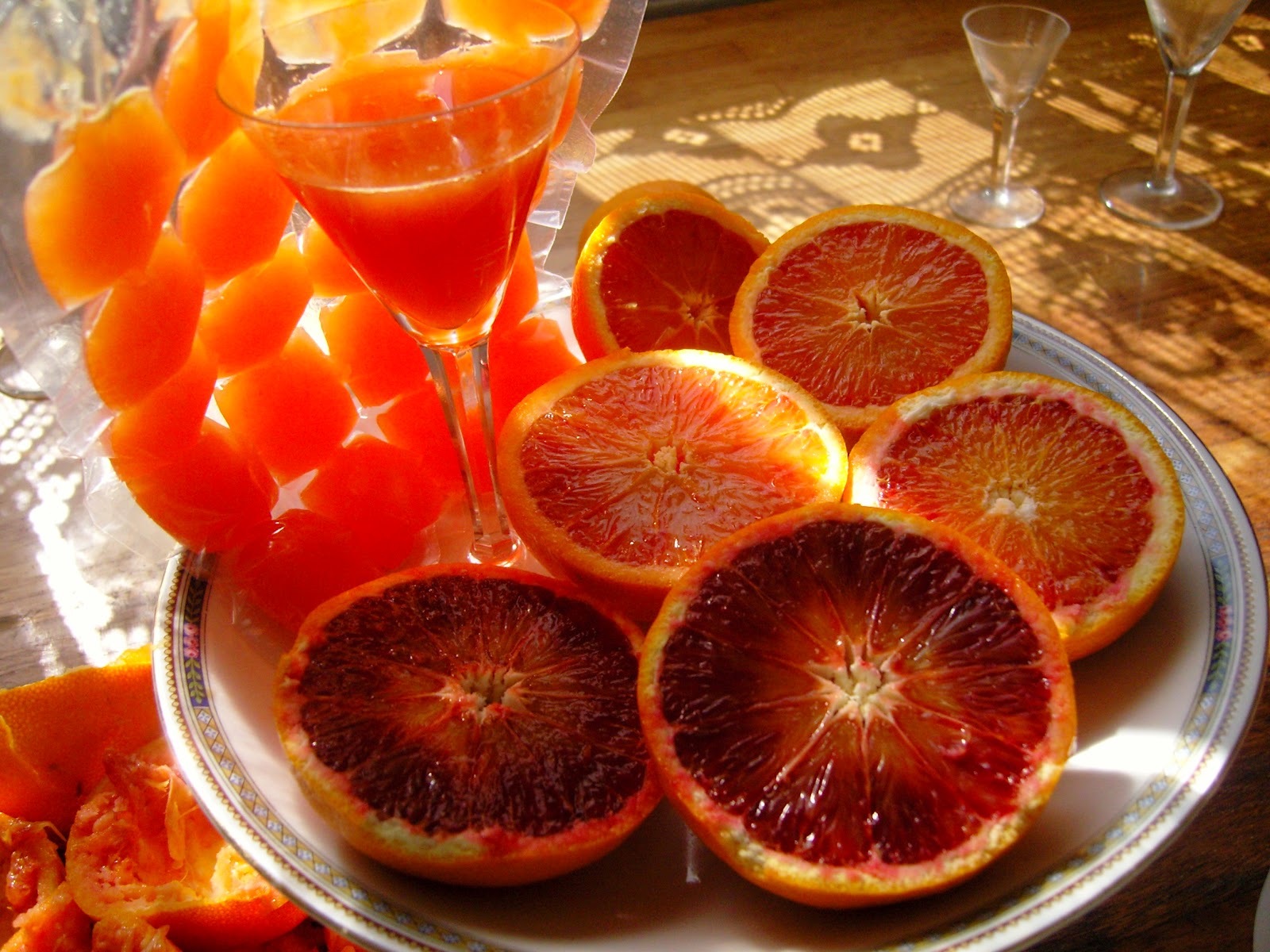 La mia cucina persiana: Arance rosse di Sicilia in freezer per i vostri ...