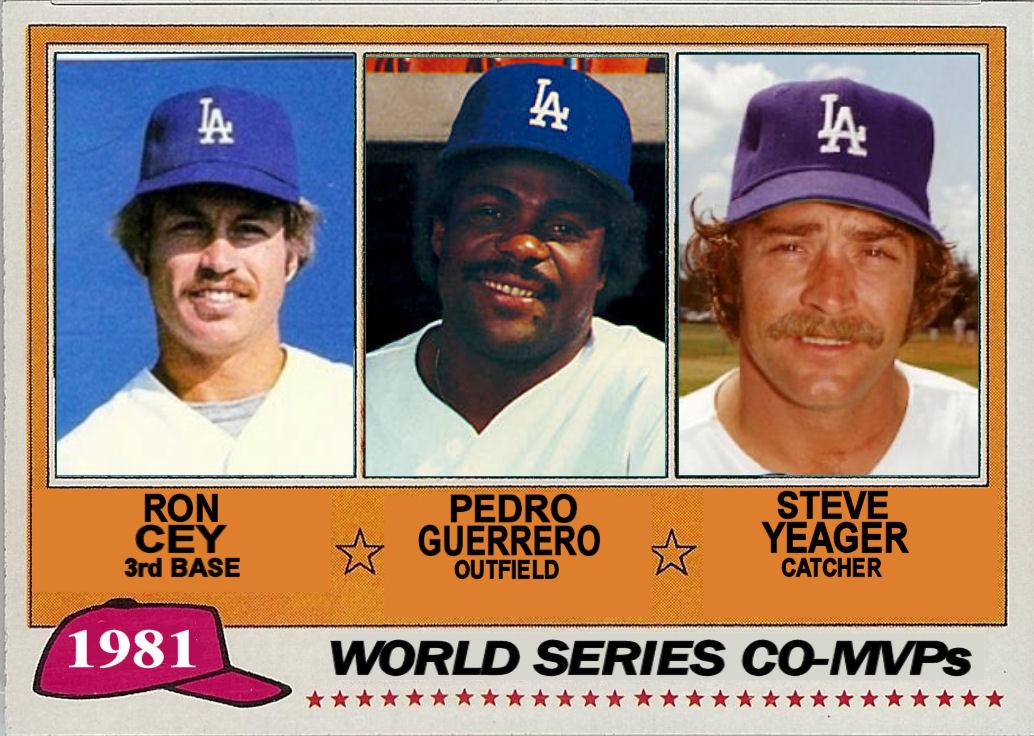 Cards That Never Were: 1981 Topps World Series Co-MVPs