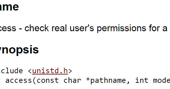 RenWei's 部落格: [Linux C] C語言檢查檔案是否存在