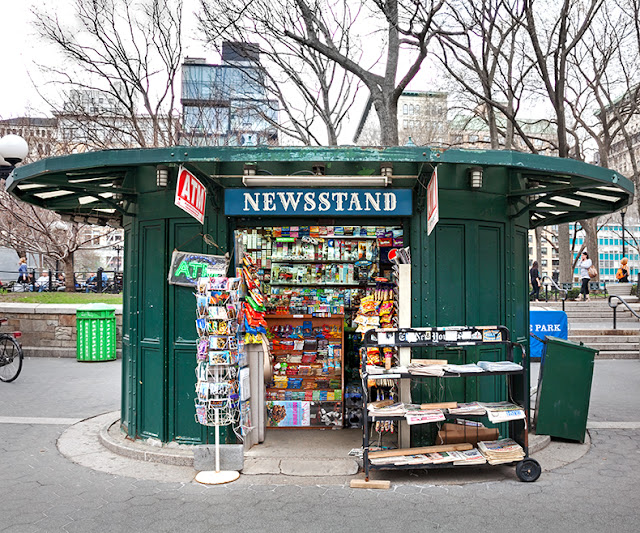 James and Karla Murray Photography: Newsstand, Union Square Park, NYC