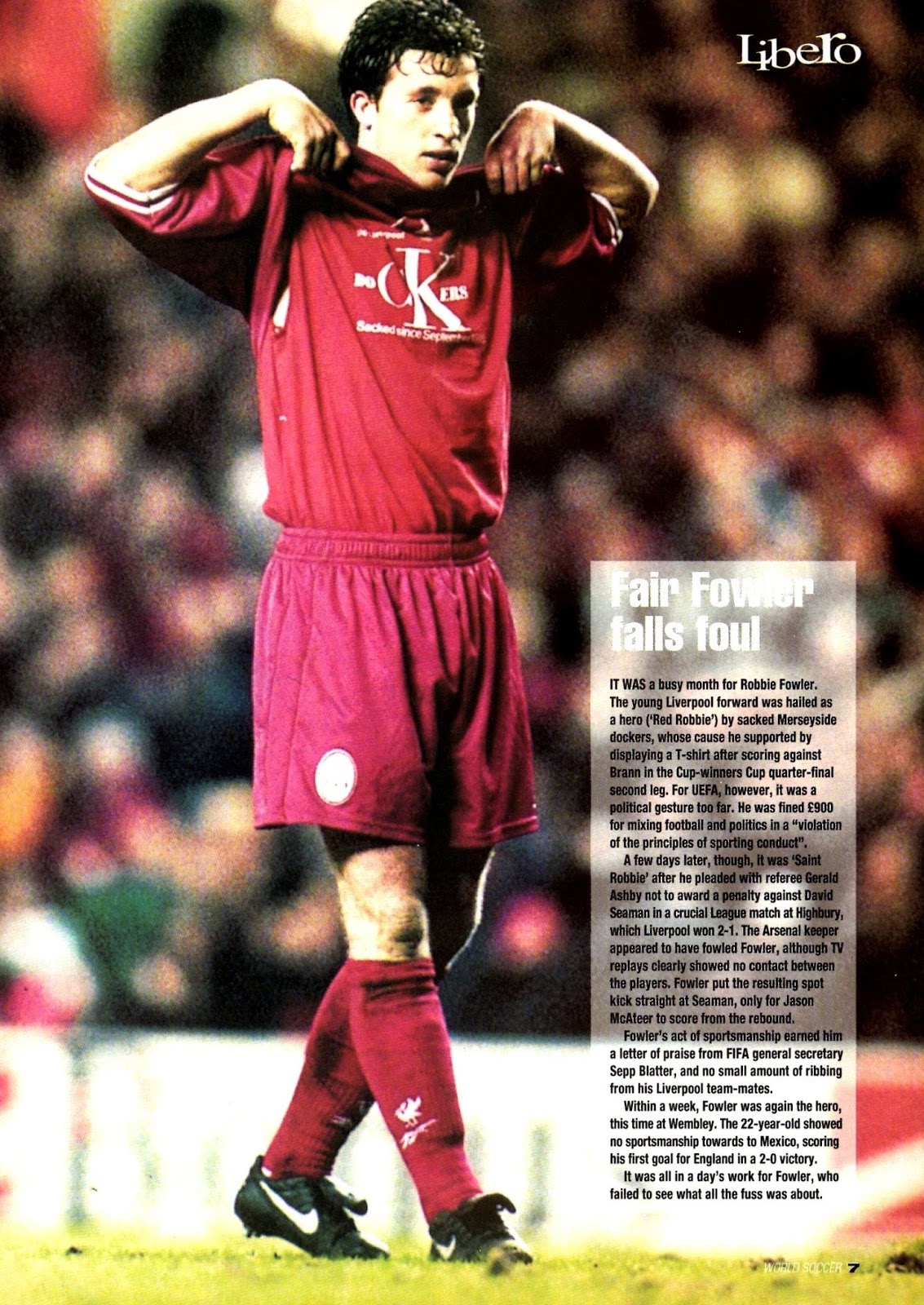 Soccer Nostalgia: Politics and The Game, Part Four