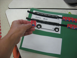 Chapel Hill Snippets: The Bus Ride --Boardmaker style