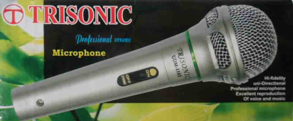 Jual aneka barang: microphone TRISONIC Professional DynAmic